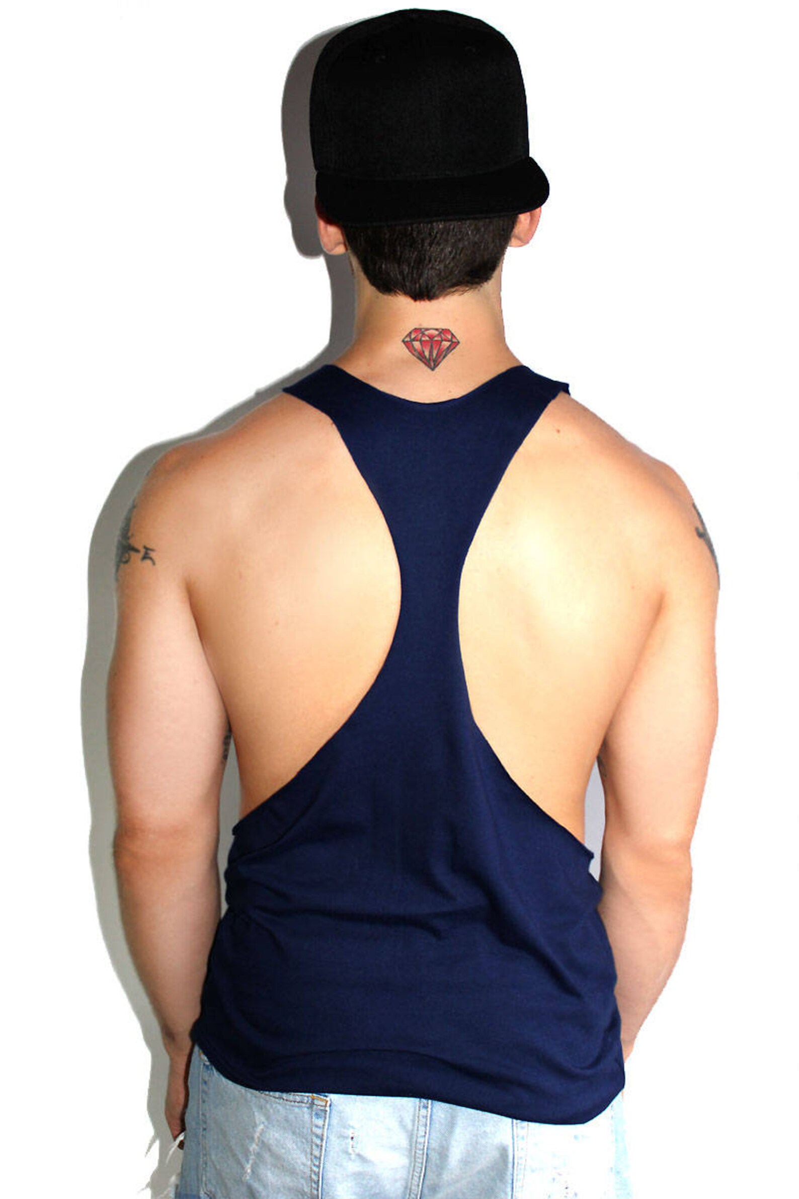 Marekrichard Core String Tank-navy - Etsy