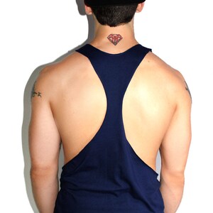 Marek+richard Core String Tank-navy - Etsy