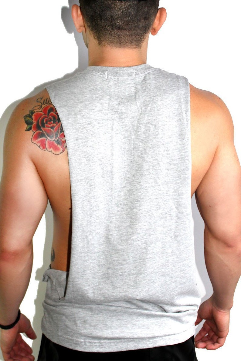 Bottom Bro Low Arm Shredder Tank Grey - Etsy