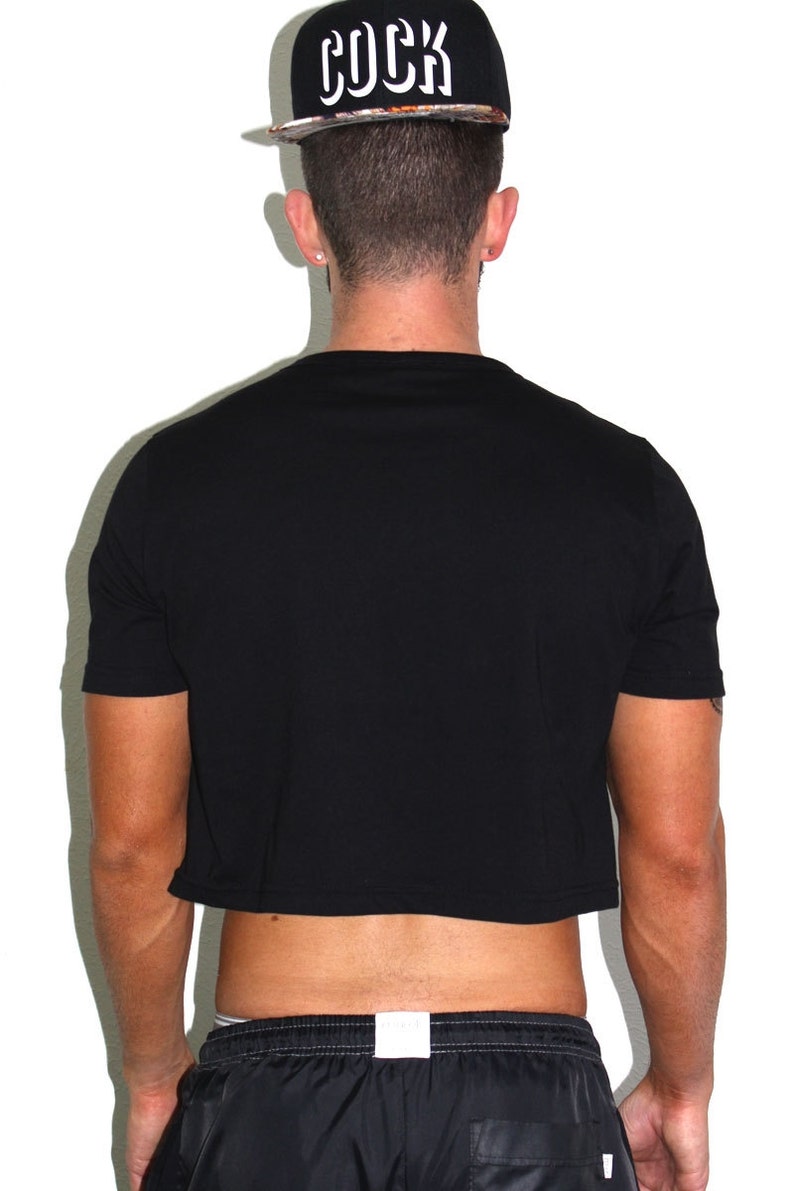 Marek+richard #OOTN Crop Tee- Black - Etsy