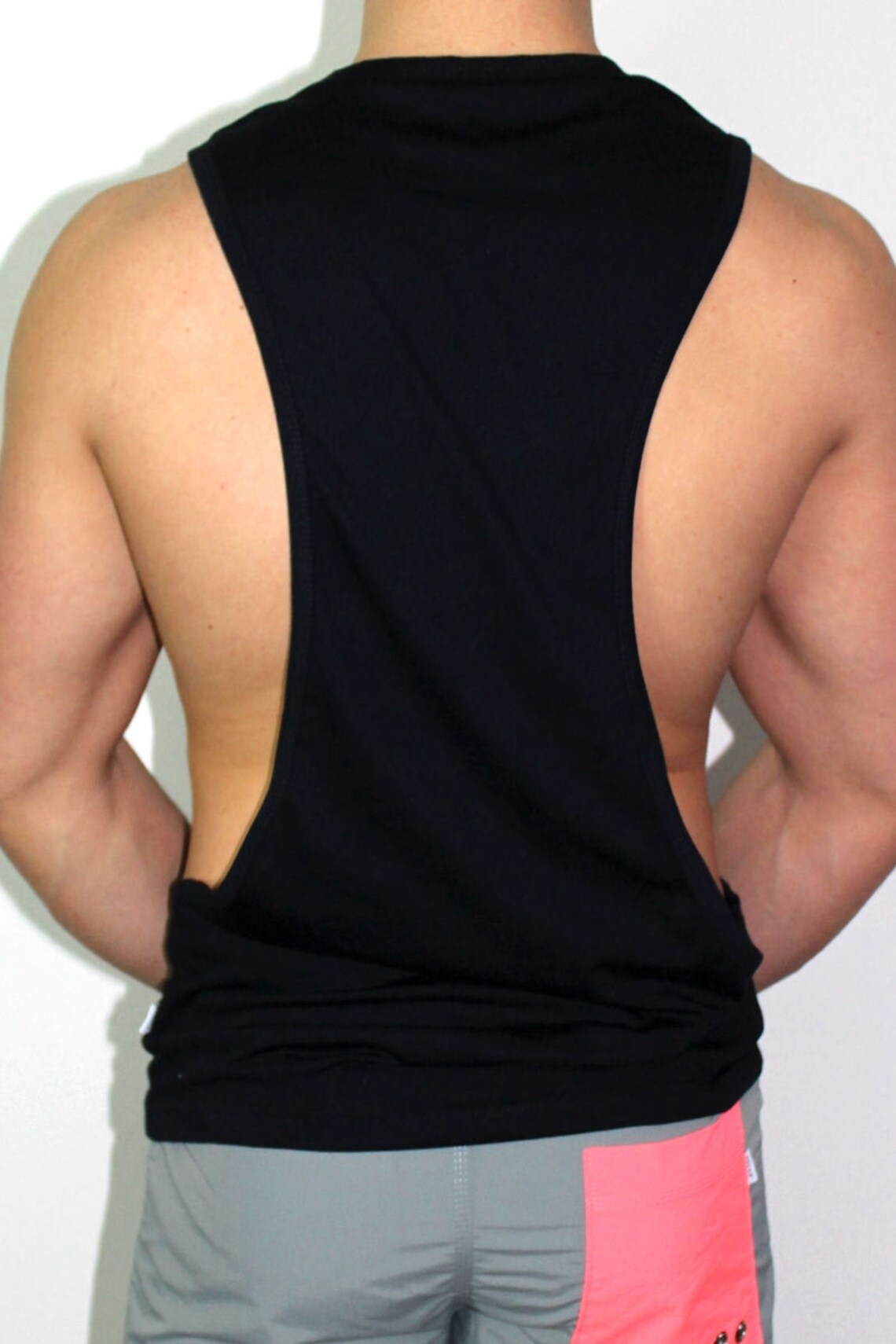 Marek+richard Eat Me Low Armhole Tank-bite Me- Black - Etsy