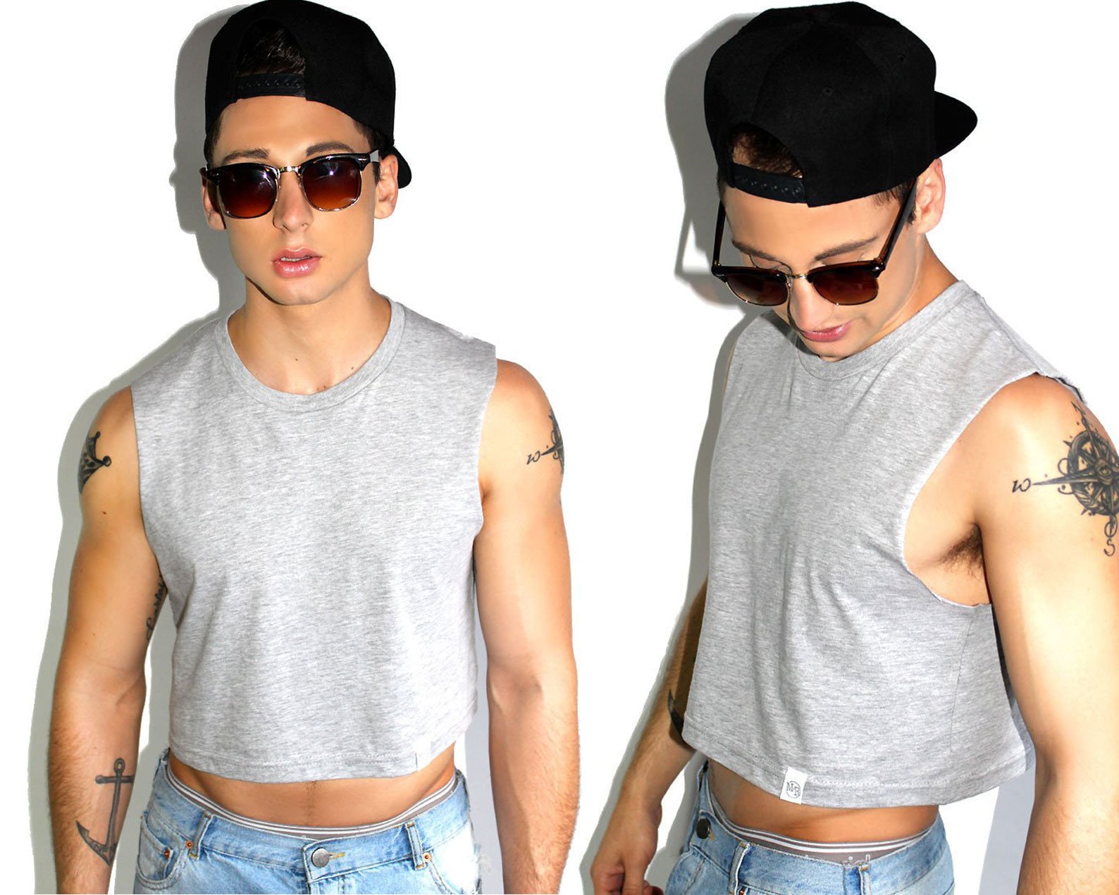 Marekrichard Core Crop Tank-grey - Etsy