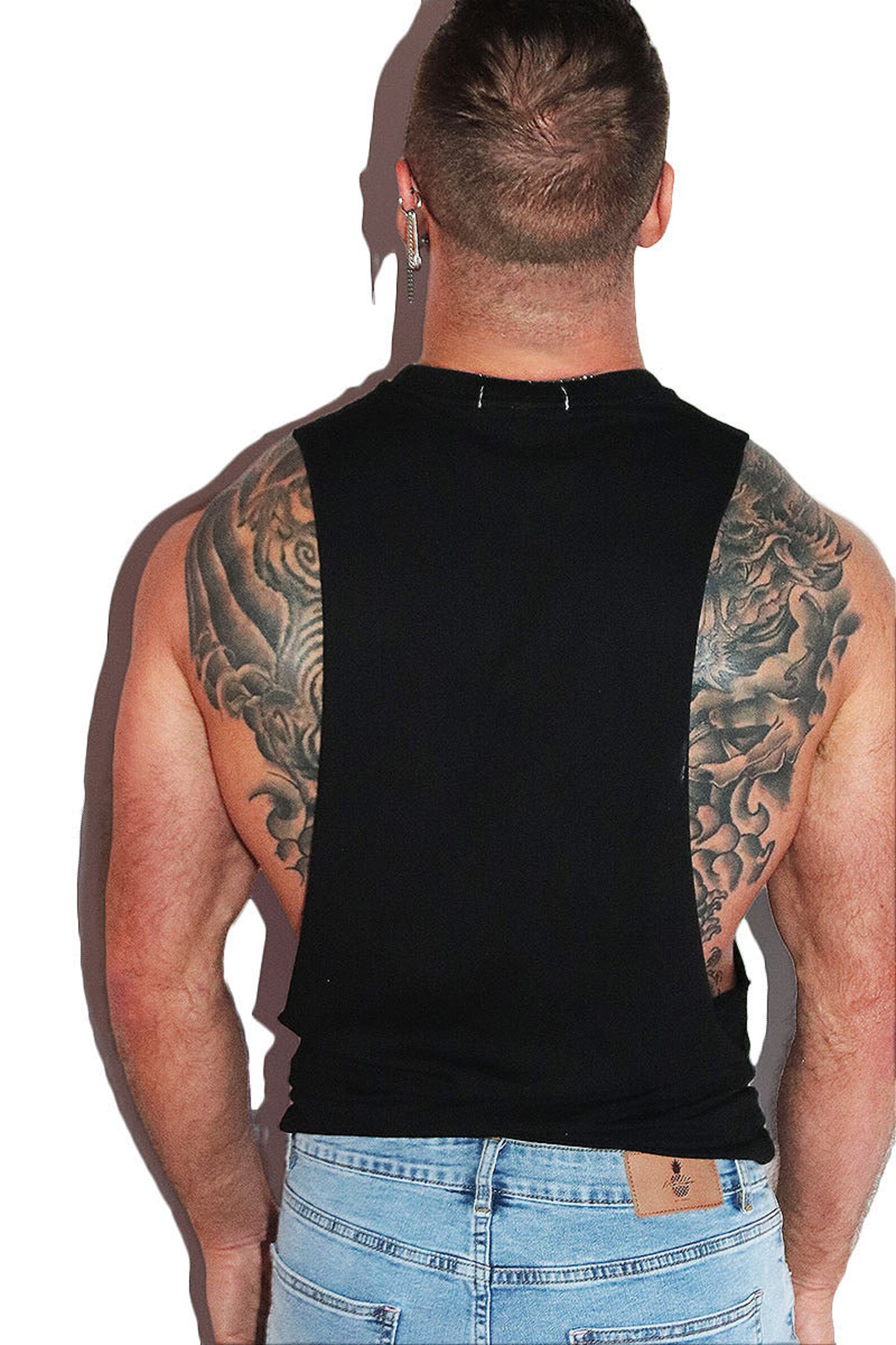 Bath Water Low Arm Shredder Tank-black - Etsy