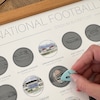 Pro Football Stadium Scratch off Map: Bucket List Poster (12x18 ...