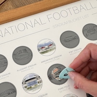 Football Stadium Map | NFL Stadium Map | Pro Football Stadium Checklist ...