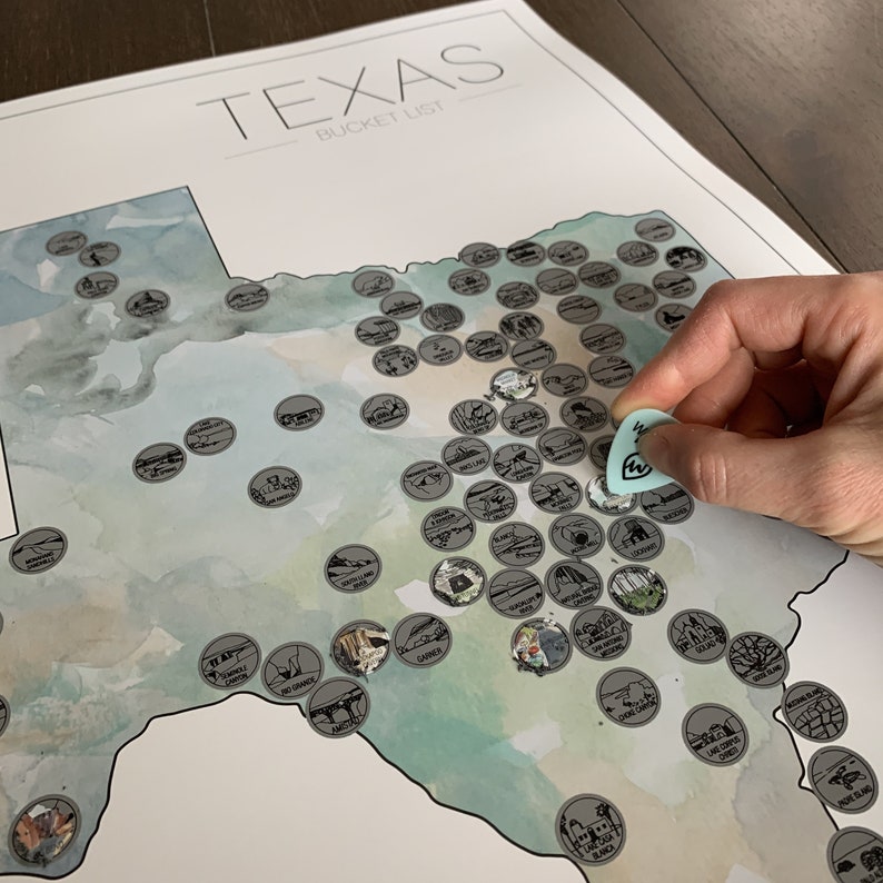 Texas State Bucket List Scratch Off Map Texas State Parks Etsy texas-state-bucket-list-scratch-off-map-texas-state-parks-etsy