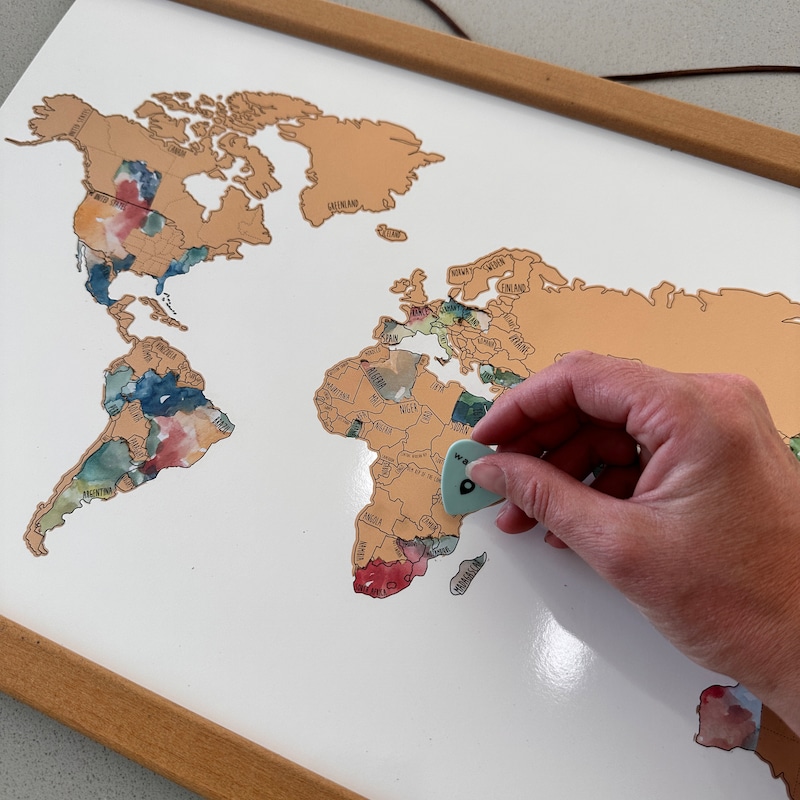 World Maps Poster for Kids - Etsy