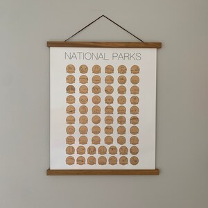 National Park Scratch off | National Park Decor | Gift Ideas for Him ...