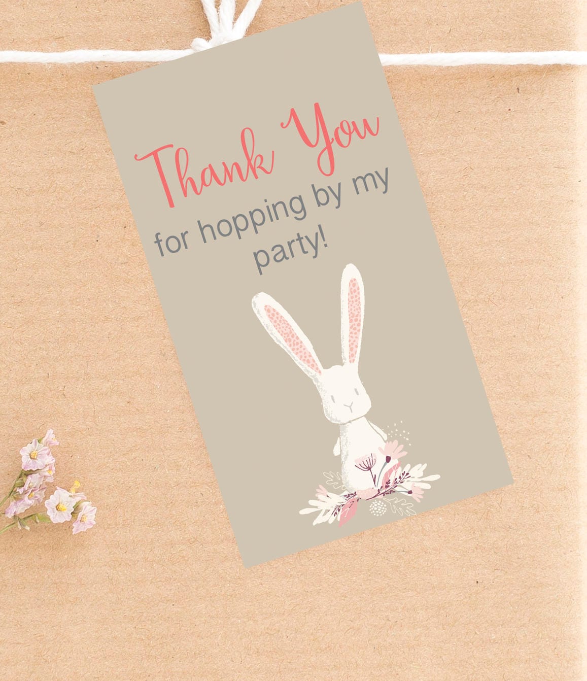 Gift Tag Printable. Bunny Gift Tag. Bunny Favor Tags. Baby Shower Favor ...