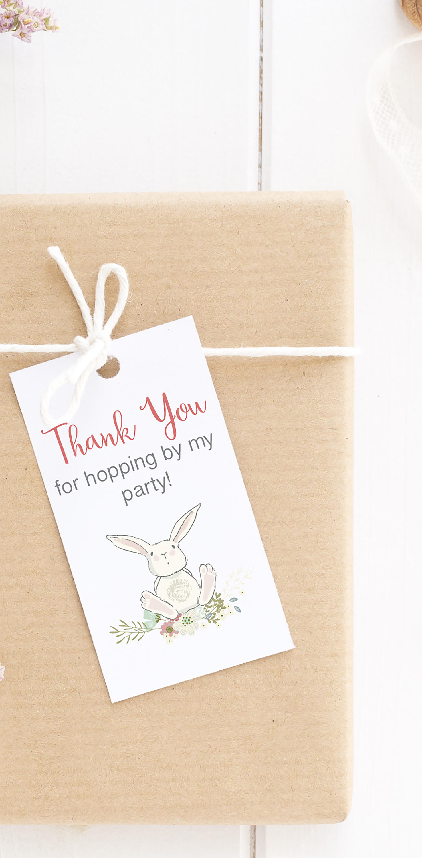 PRINTABLE Gift Tags. Bunny Party Gift Tags. Bunny Birthday. Bunny Party ...