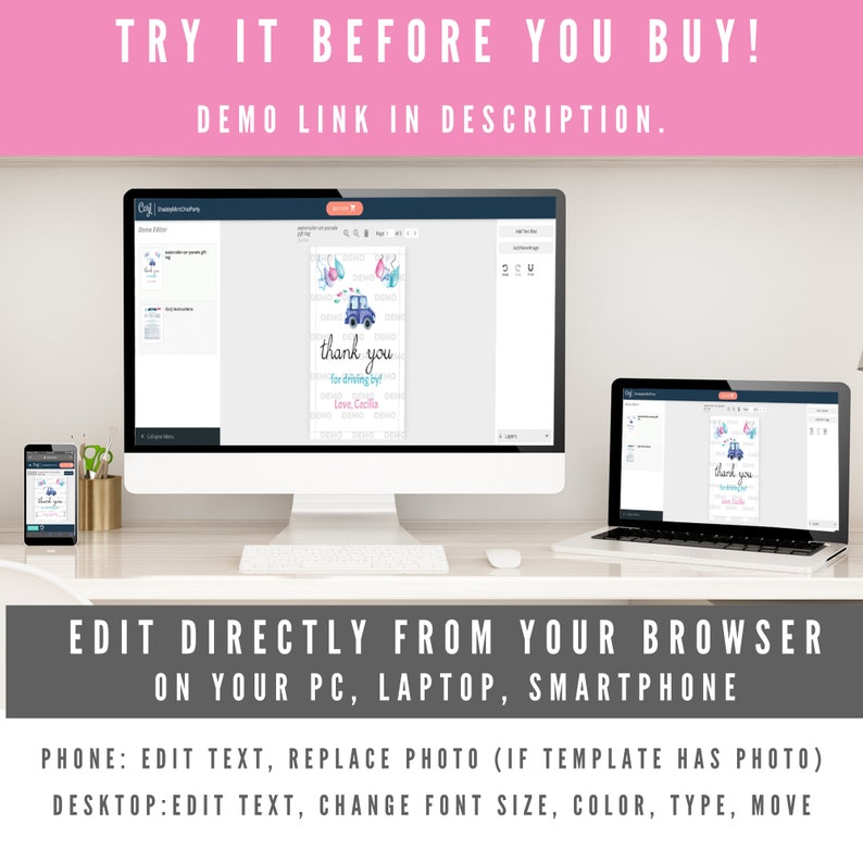 Editable Baby Drawer Label Template, Clothes Label With Editable Text ...