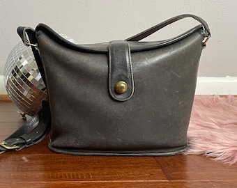 Vintage 80s Red Coach Nottingham Binocular Bag - Etsy