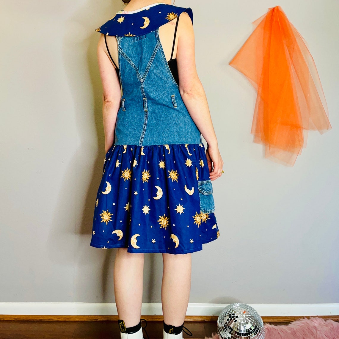 Celestial Overalls and Collar - Etsy