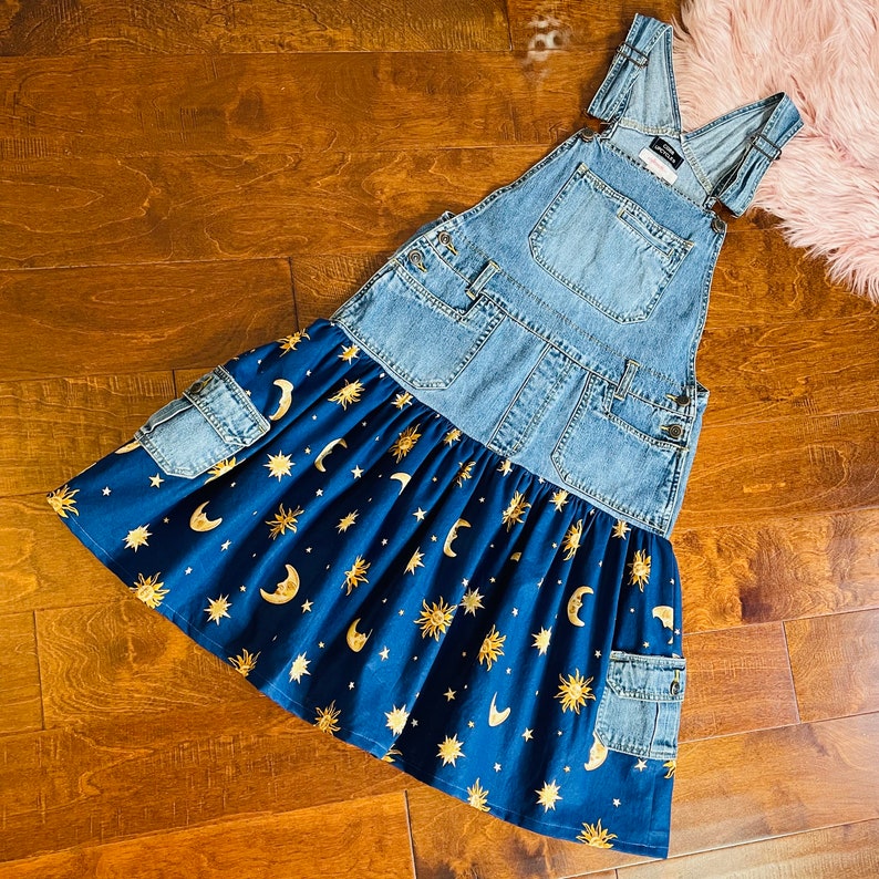 Celestial Overalls and Collar - Etsy