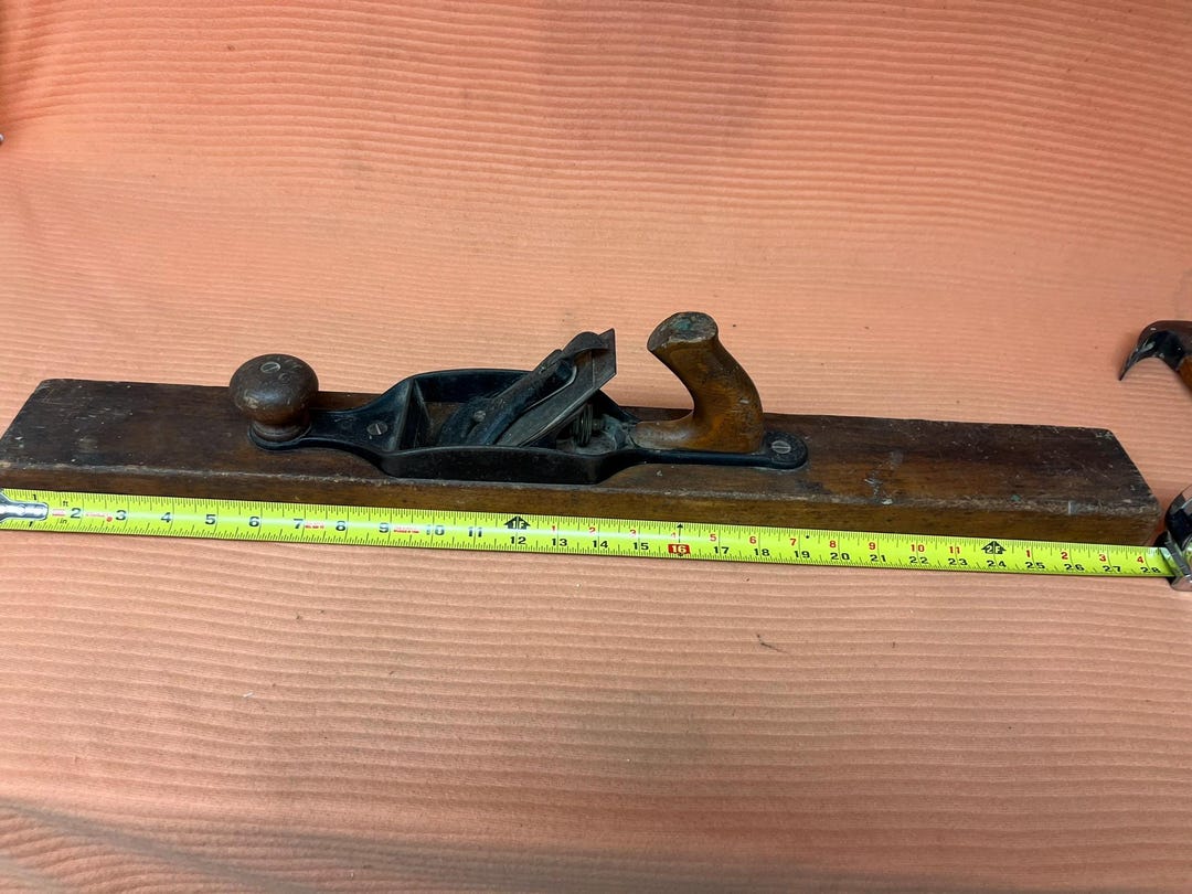 Antique Wood /metal Jointer Plane FREE SHIPPING - Etsy