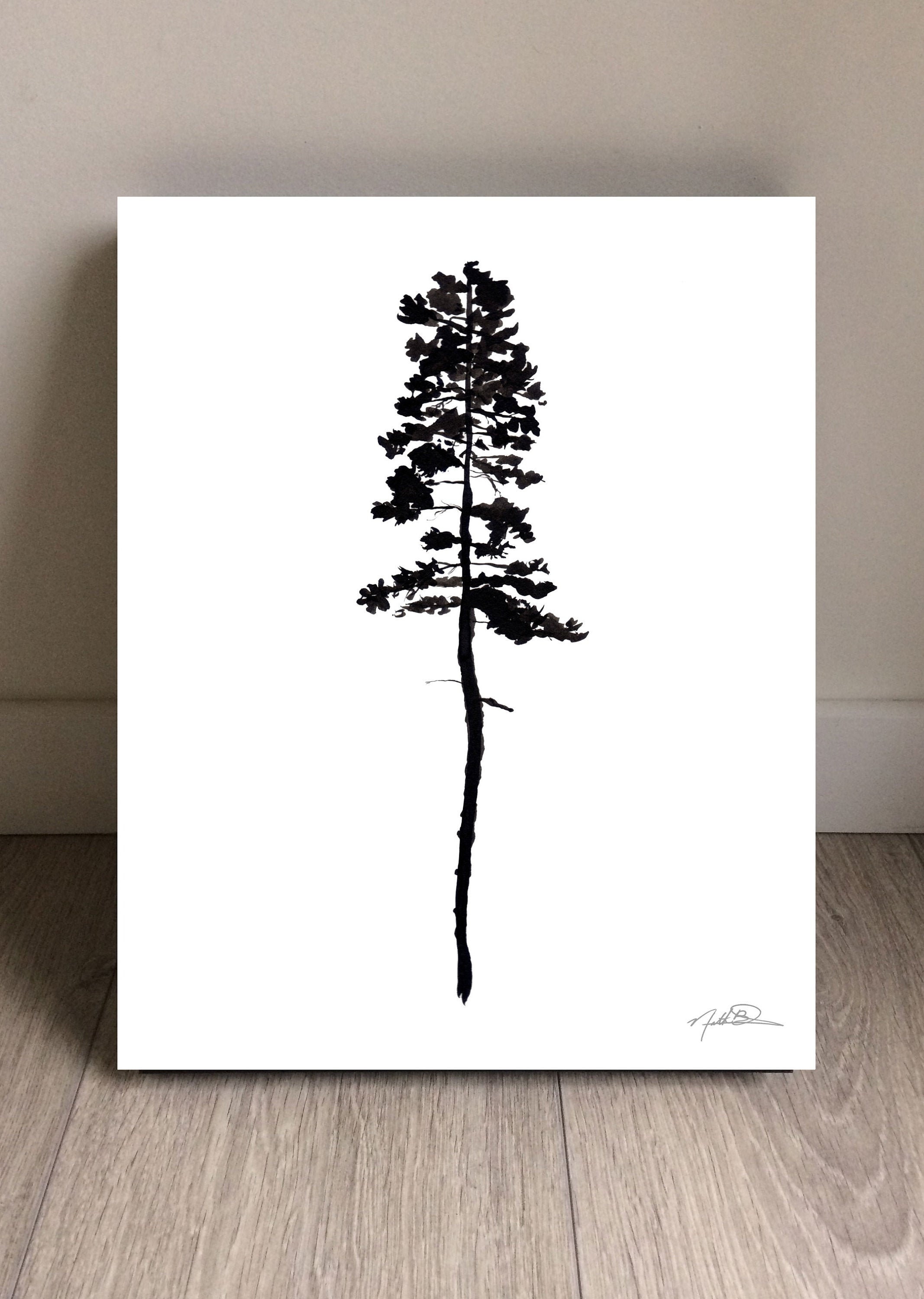 Jack Pine Tree Tattoo