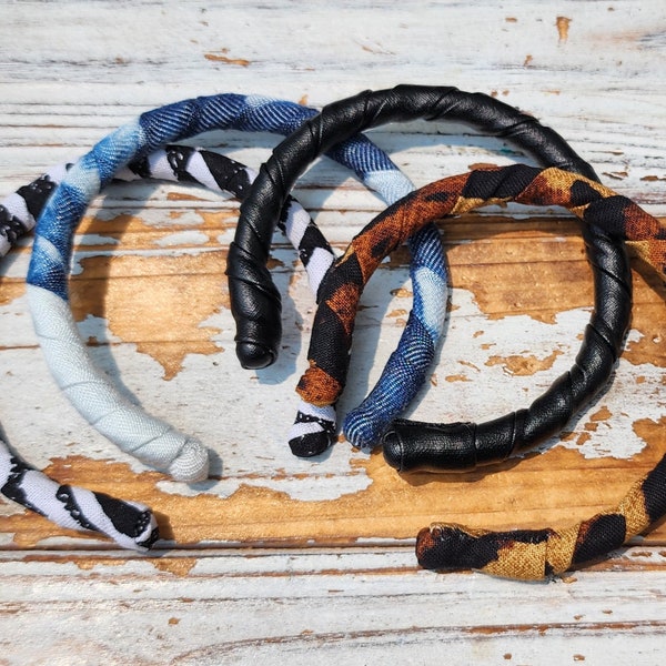 Fabric Bangles - Etsy