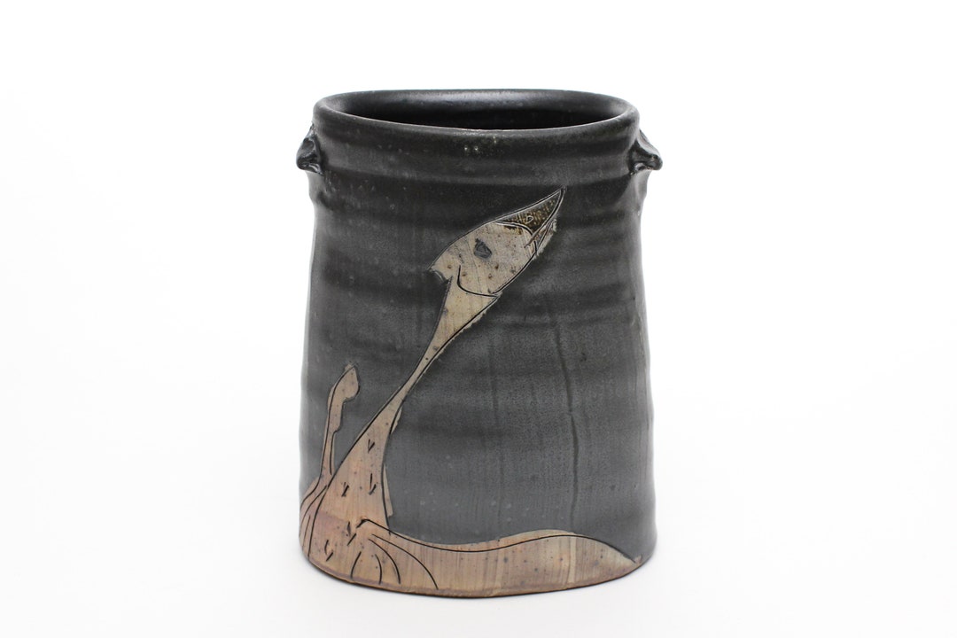 Sandhill Crane Oval Vase MK239 - Etsy