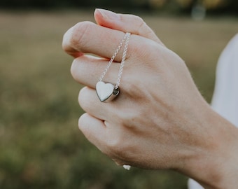 Double Empty Bezel Breastmilk Ring - Etsy