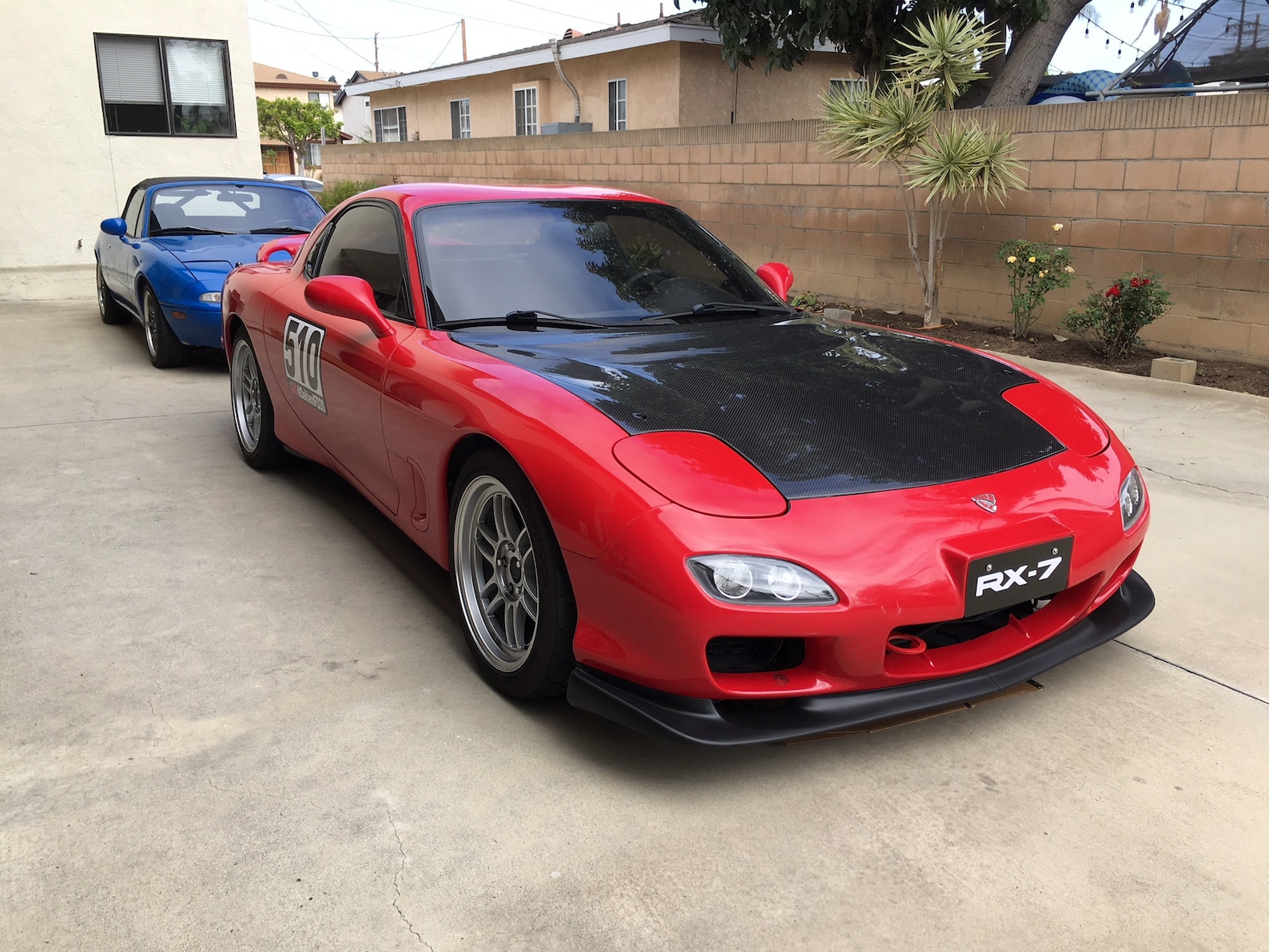 RX-7 Black 99 Spec License Tag Plate for JDM Mazda RX7 Bumper | Etsy