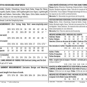 Simplicity Pattern 1356 70S Style Wrap Dress Simple Dress - Etsy