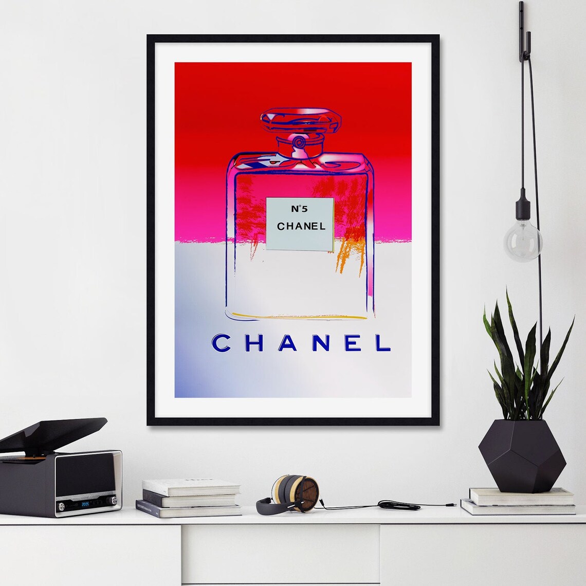 Chanel Vintage Poster | Etsy