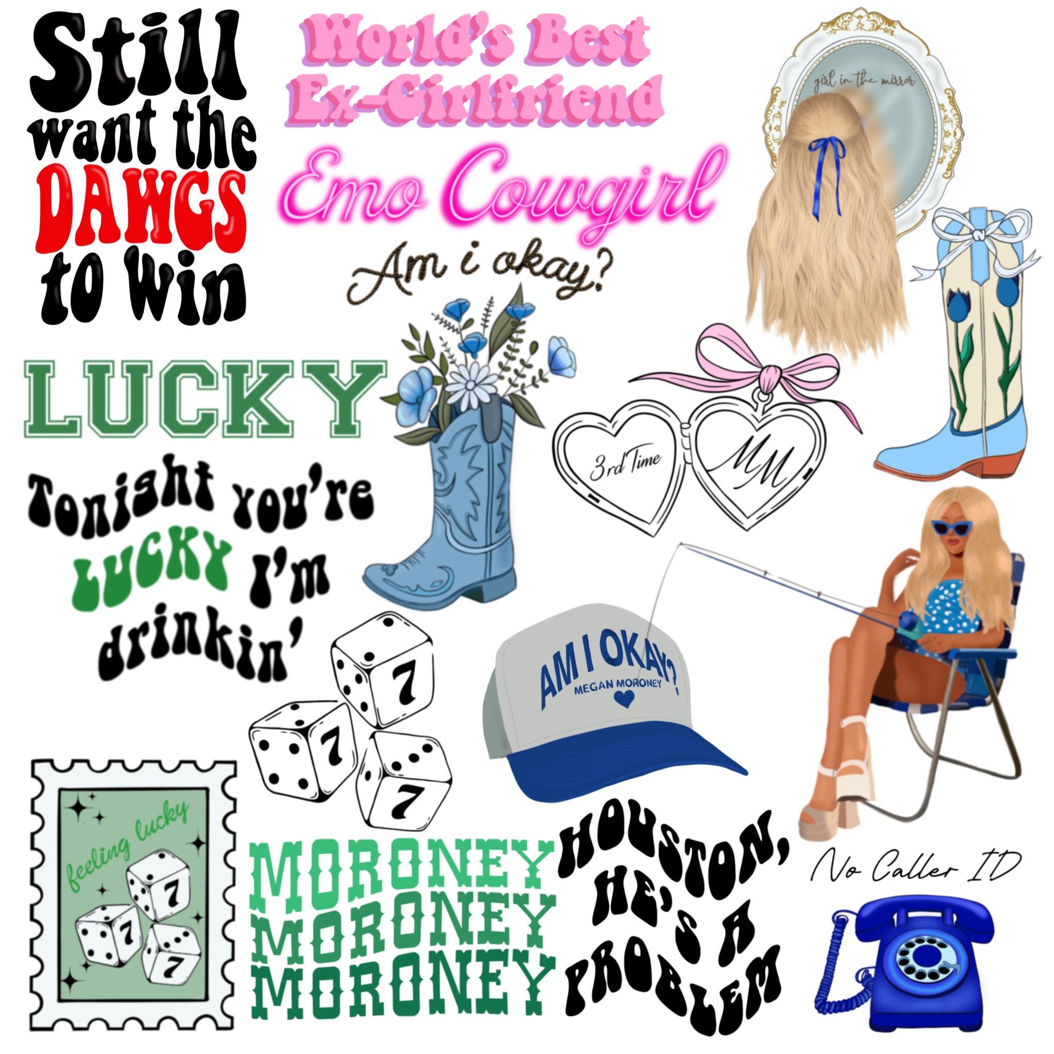 Megan Moroney SVG/ PNG Bundle - Etsy