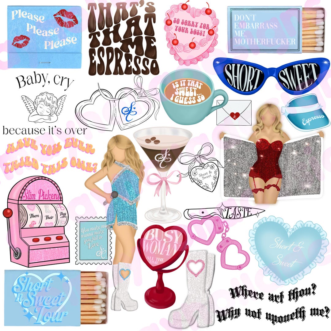 Sabrina Inspired PNG/ SVG 50+ Bundle - Etsy