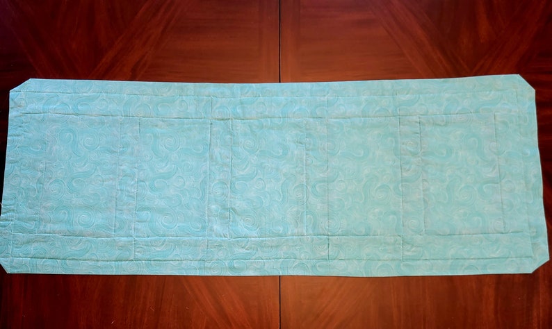 Religious Easter Table Runner, Machine Embroidered, Quilted, Home and ...