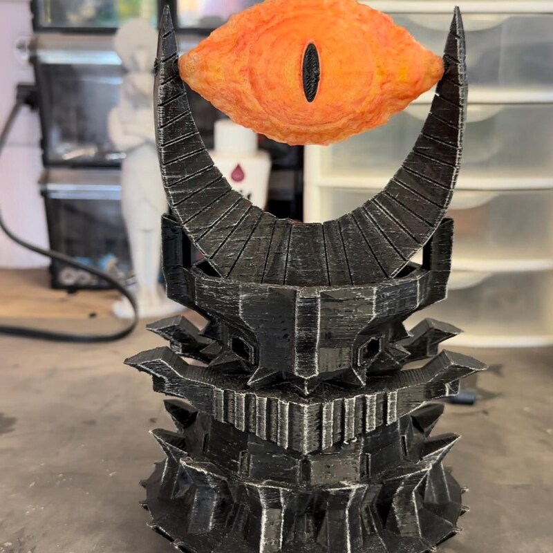 Eye of Sauron Christmas Tree Topper - Etsy