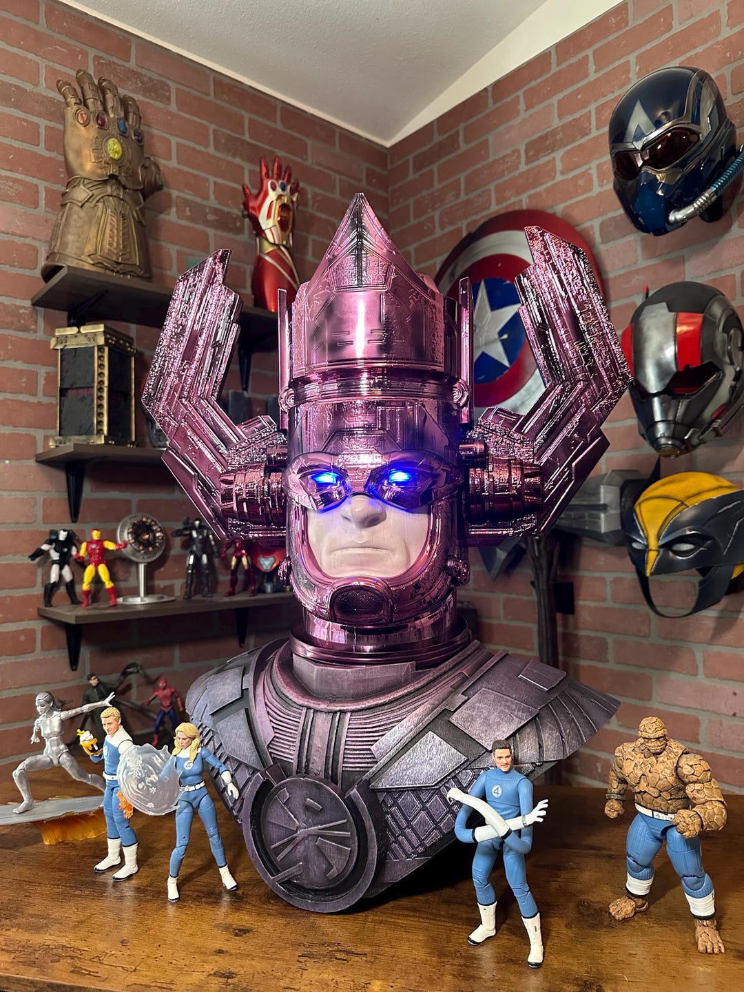 Galactus Bust for Popcorn Bucket - Etsy