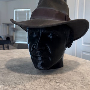 Indiana Jones Head Display - Etsy