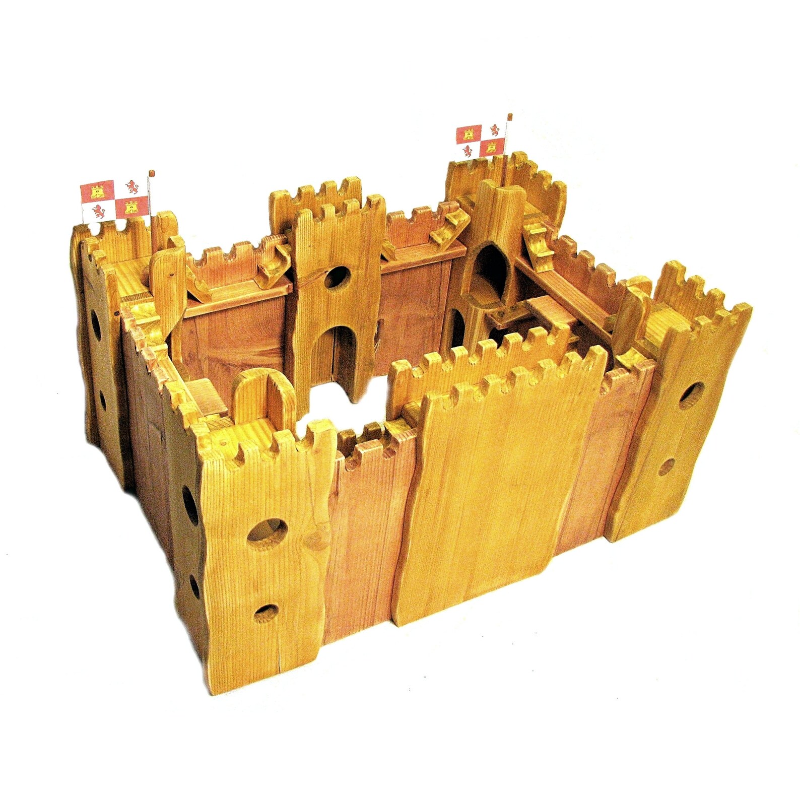 Handmade Wooden Regal Castle - Etsy