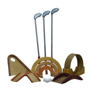 Wooden Golf Set - Etsy