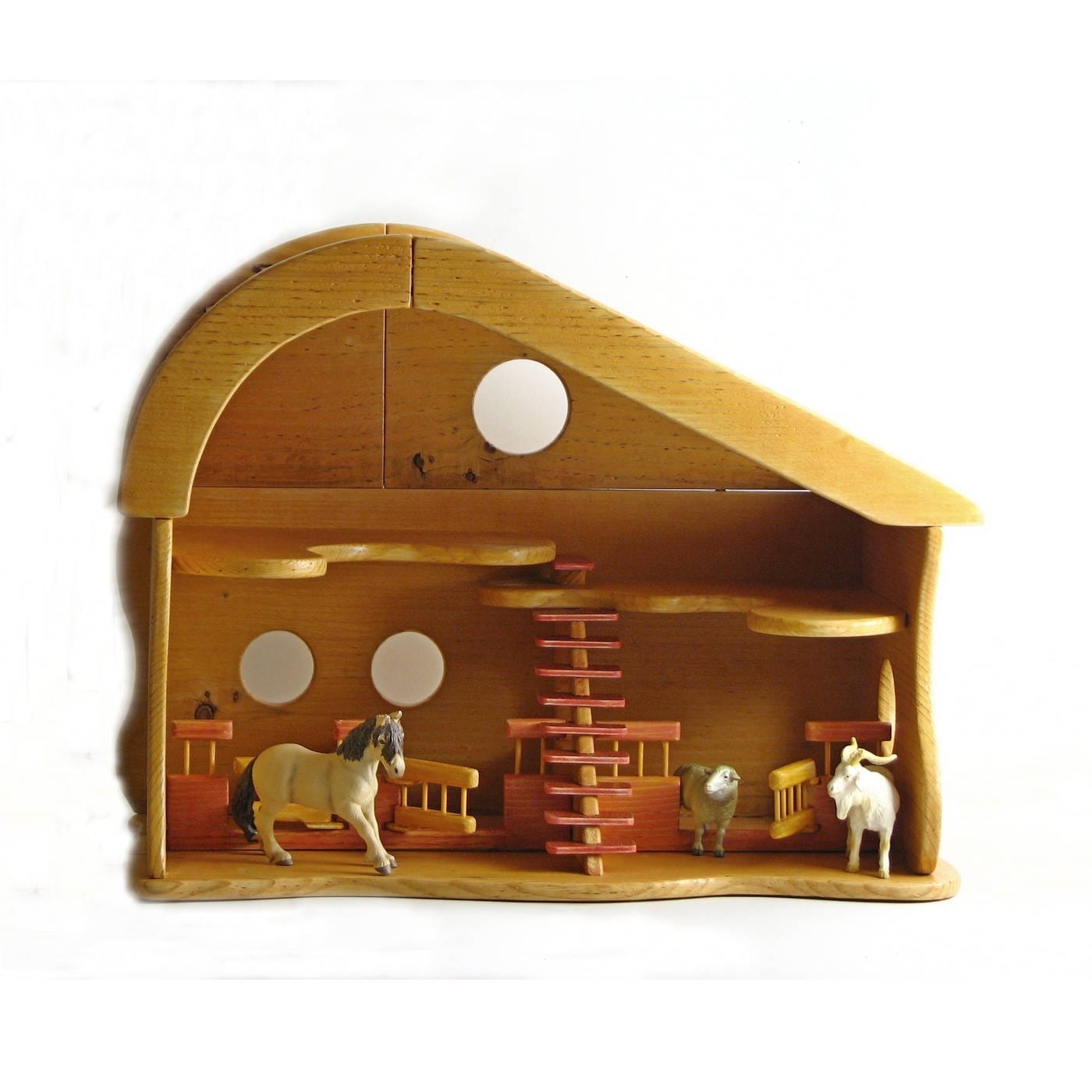 Wooden Stable, Toy Barn - Etsy