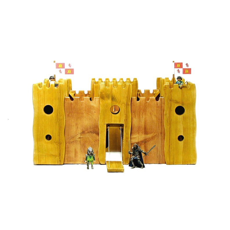 Handmade Wooden Regal Castle - Etsy