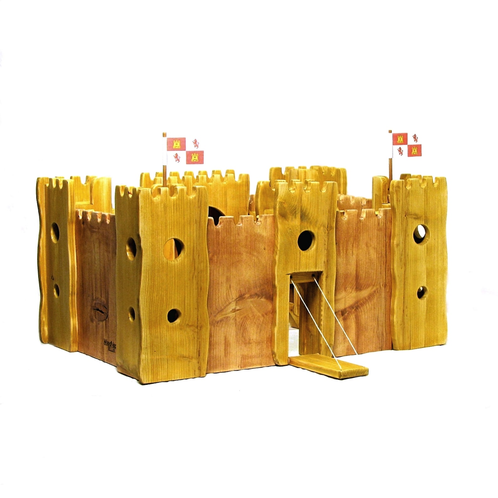 Handmade Wooden Regal Castle - Etsy