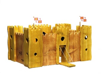 Wooden Castle - Etsy