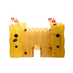 Handmade Wooden Castle - Etsy