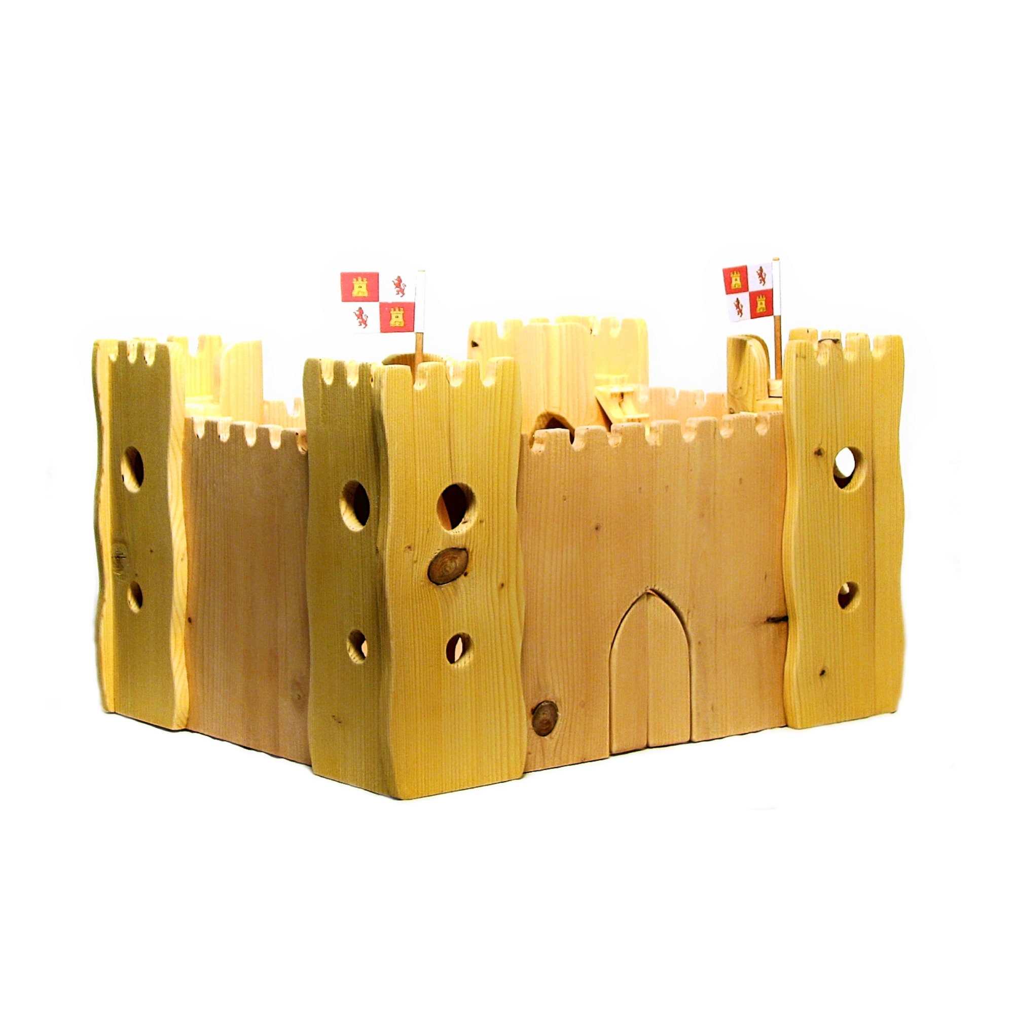 Castillo de madera hecho a mano - Etsy España