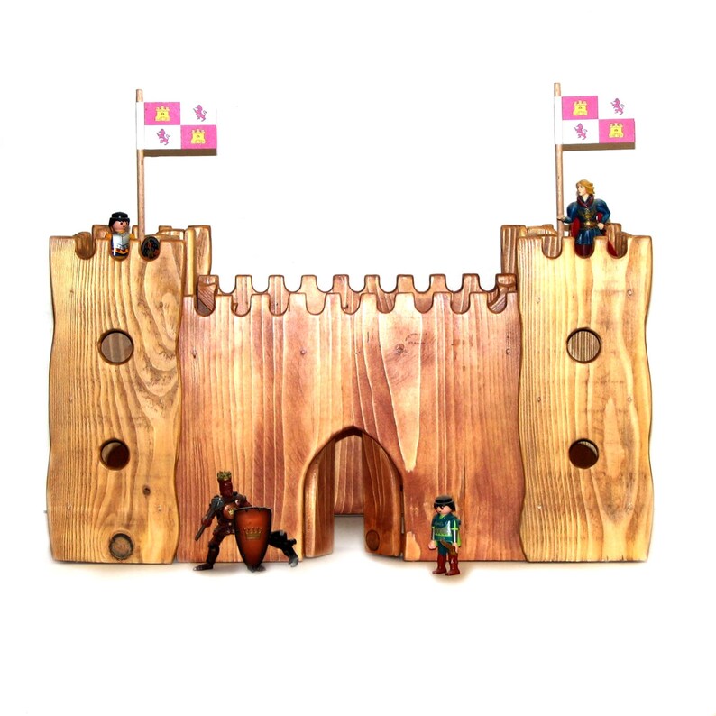 Handmade Wooden Castle | Etsy