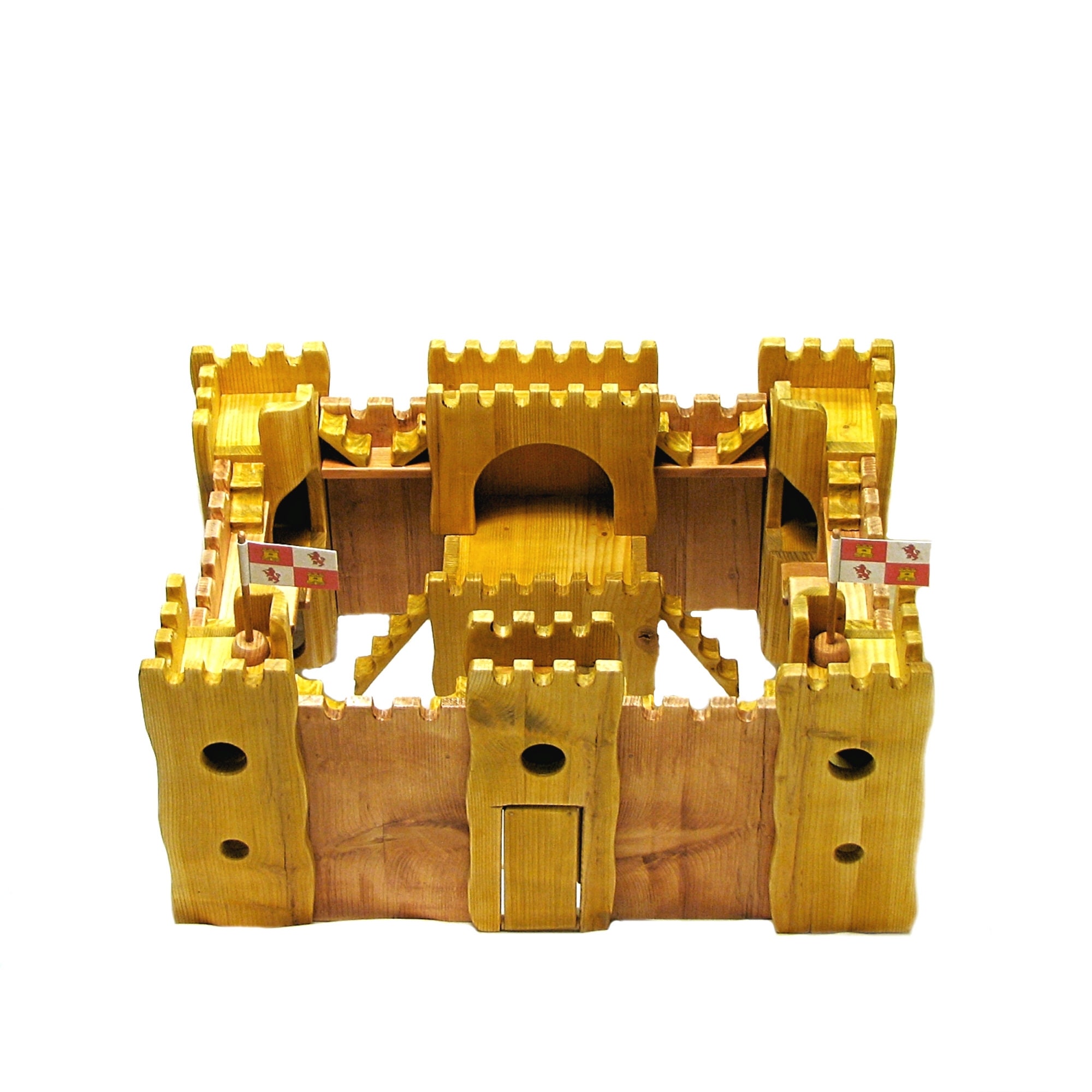 Handmade Wooden Regal Castle - Etsy