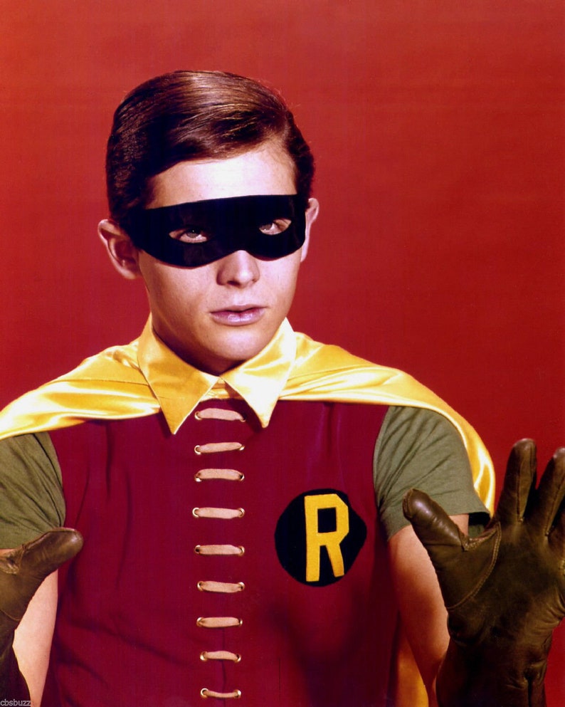 Burt Ward as ROBIN the Boy Wonder PHOTOGRAPH ..... star of | Etsy
