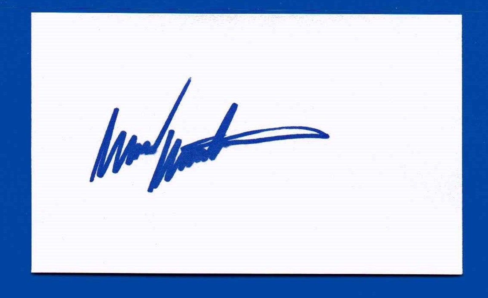 Nascar LEGEND Mark Martin AUTOGRAPH Autographed Signed index | Etsy