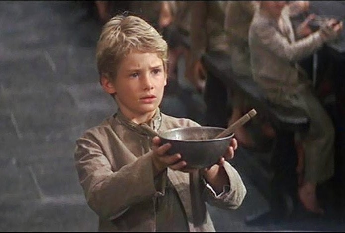 Please Sir I Want Some More Mark Lester child actor | Etsy