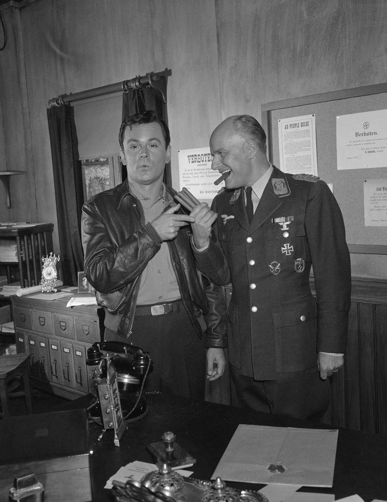 Photo Bob Crane Werner Klemperer John Banner From The Tv Etsy