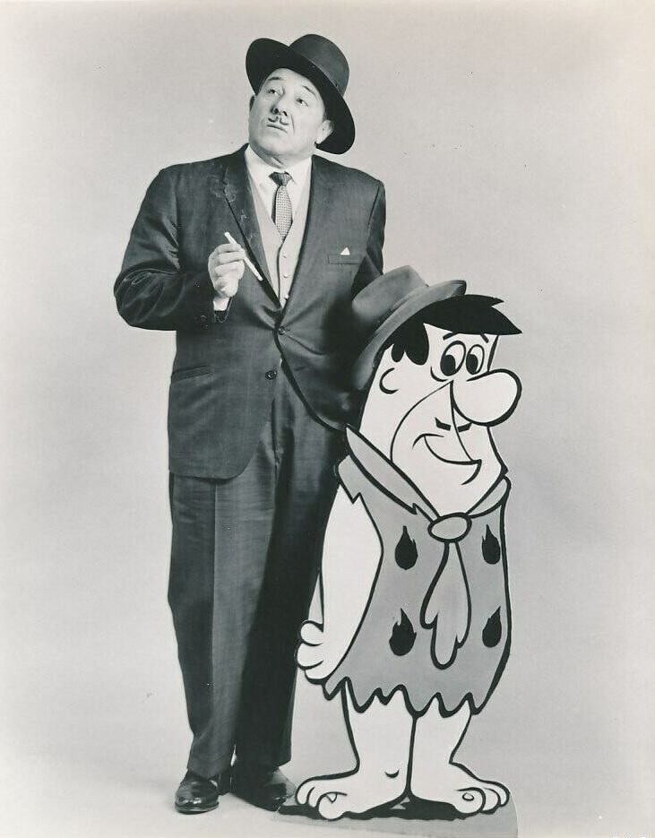 Alan Reed ... of The Flintstones animated tv show 8.5x11 PHOTOGRAPH ...