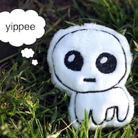 Mini Plush Tbh Autism Creature – Yippee Fan Art Plushie, Tiny White ...