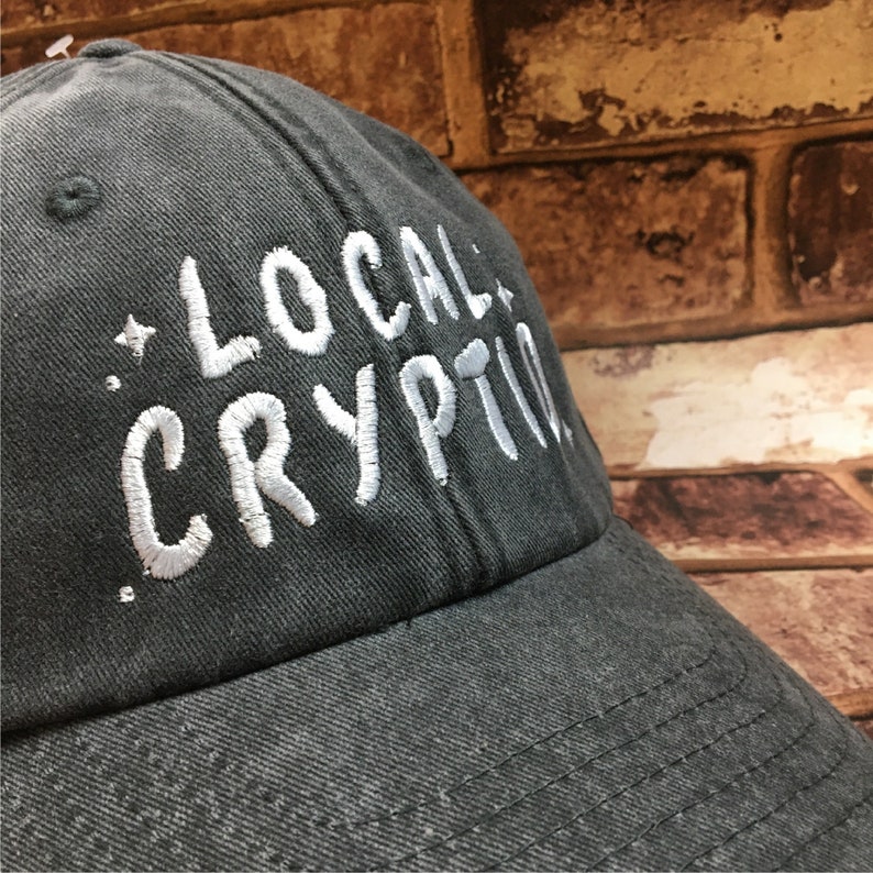 Local Cryptid Embroidered Cap - Etsy