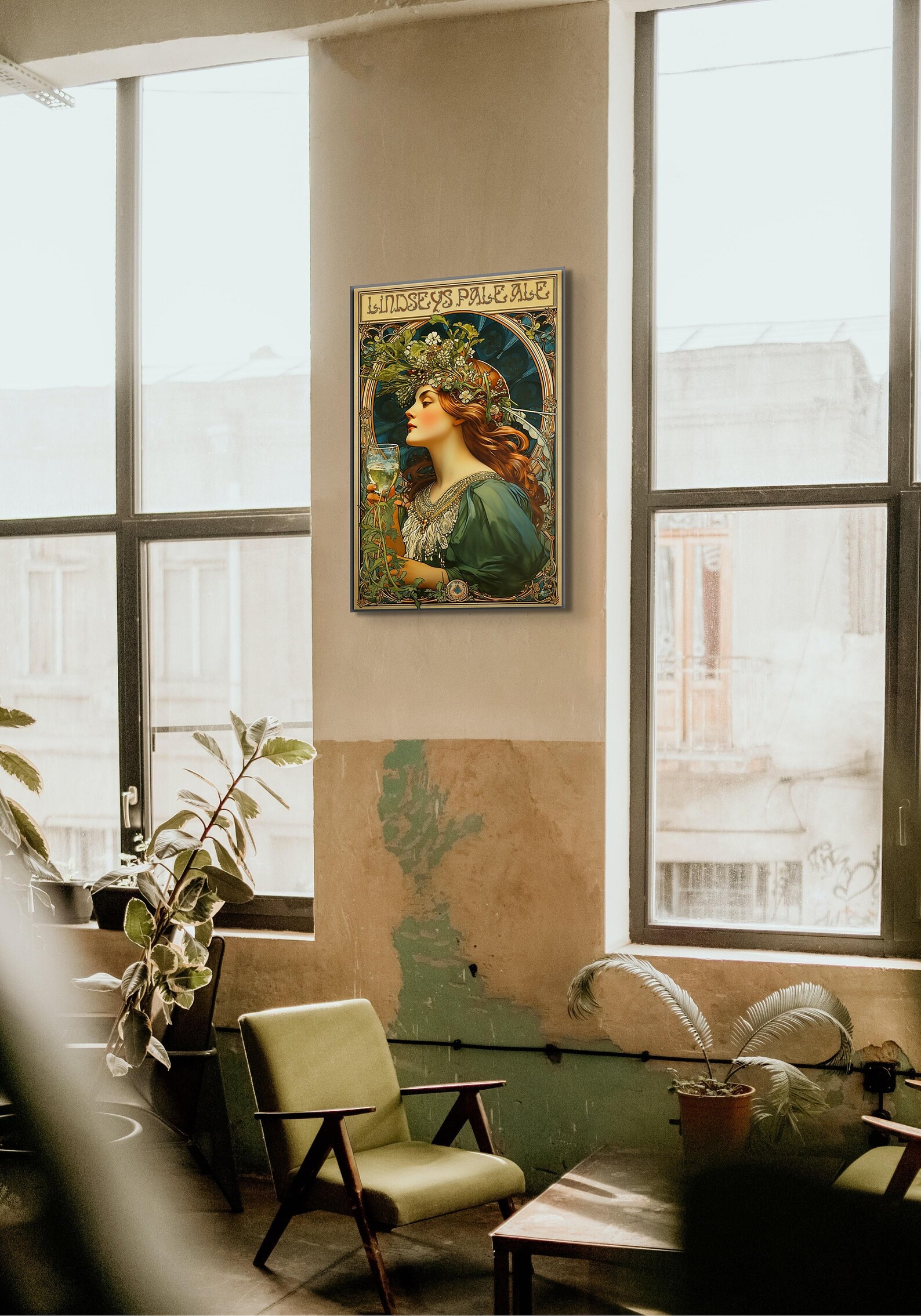 Celtic Beer Poster | New Art Nouveau | Mucha Print | Cottagecore Decor ...